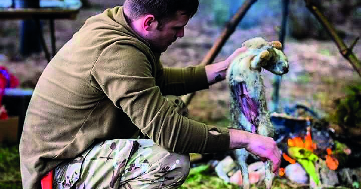 Career commando gunner fascinated by the finer points of survival ...