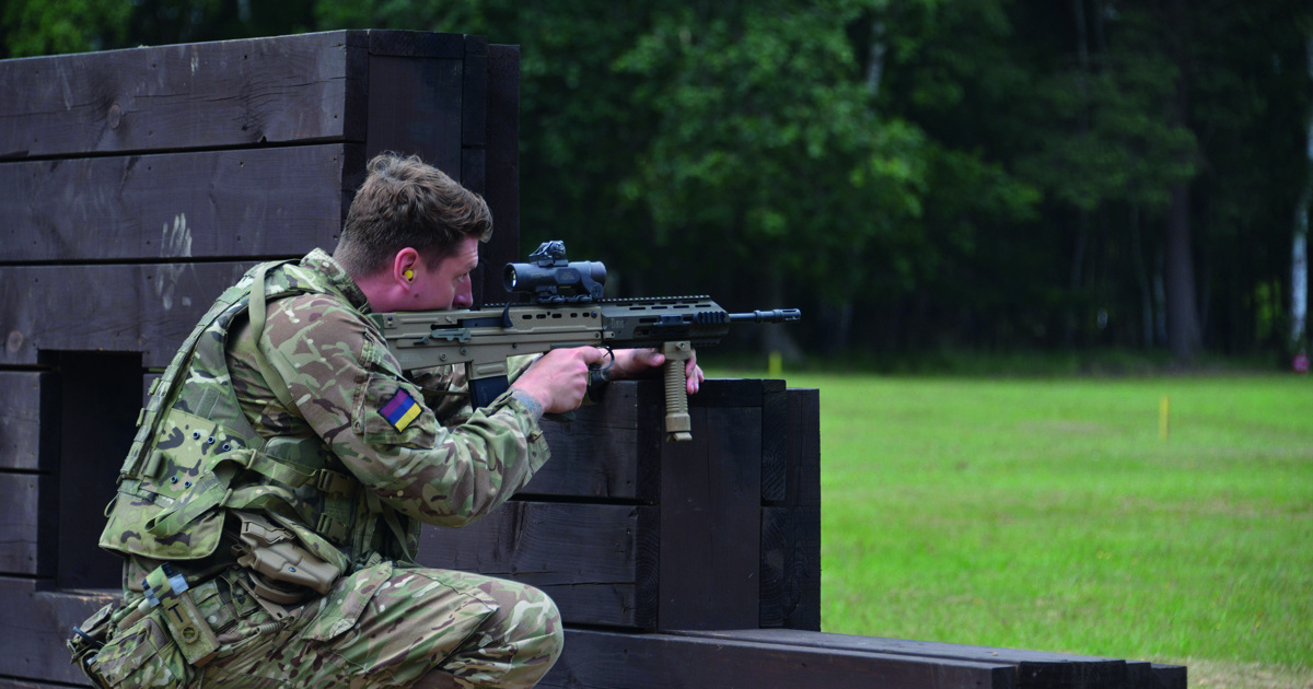 Army stars of defence shooting comp - Soldier magazine
